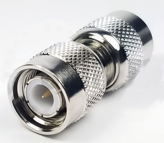 TNC Male to TNC Male Coax Adapter - TXM Manufacturing