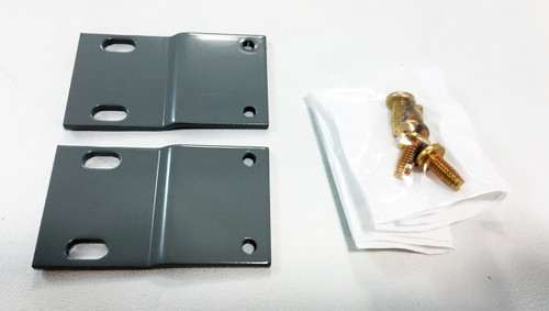 1RU RACK ADAPTER KIT - 23" Universal to 19" EIA Mounting Telco Gray ...