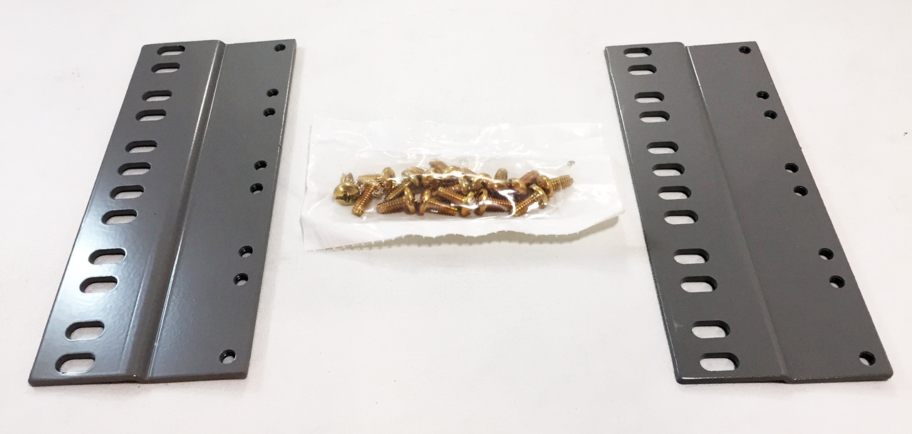 4RU RACK ADAPTER KIT - 23" Universal to 19" EIA Mounting Telco Gray ...