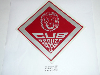 Lion Cub Scout Decal large