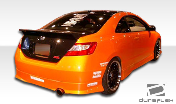 Honda Civic 2DR Type M Duraflex Rear Body Kit Bumper 2006 2011
