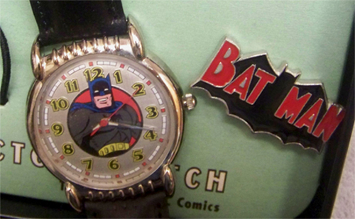 Fossil Batman Watch Set Vintage No. 1 Collectible wristwatch Li1034