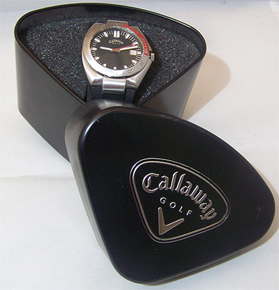 Callaway Golf Watch Mens Three Hand Date Wristwatch CY2081
