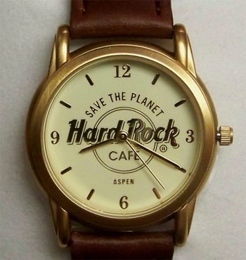 Fossil Hard Rock Cafe Watch Aspen Vintage HardRock wristwatch