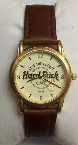 Fossil Hard Rock Cafe Watch Aspen Vintage HardRock wristwatch