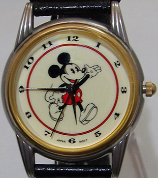Mickey Mouse Watch Vintage Early Mickey Disney Store Mickey Inc.