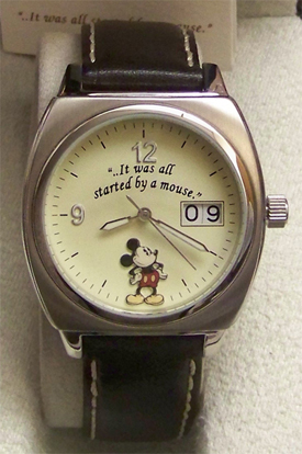 Fossil Mickey Mouse Watch Set Disney It Was All Started by a Mouse