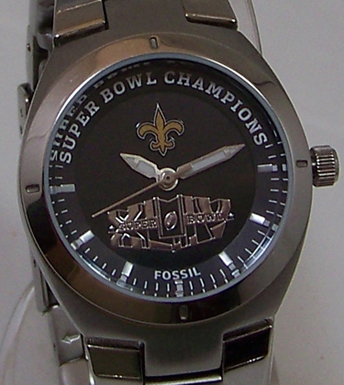New Orleans Saints Fossil Watch Womens Super bowl XLIV