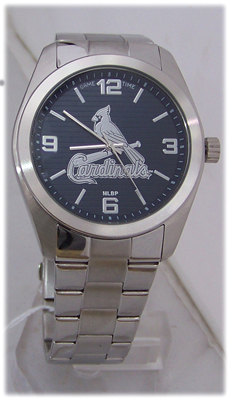 St Louis Cardinals Watch Game Time Mens Elite Wristwatch, New