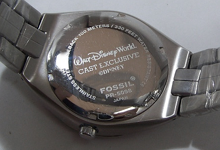 Walt Disney Company Watch Disney World Cast Exclusive Mens Wristwatch