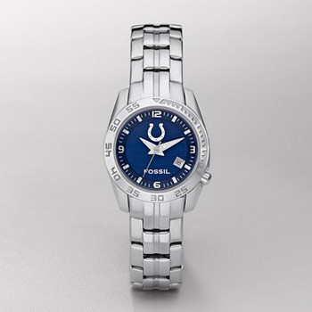 Indianapolis Colts Fossil Womens Sports watch NFL1100 with Date