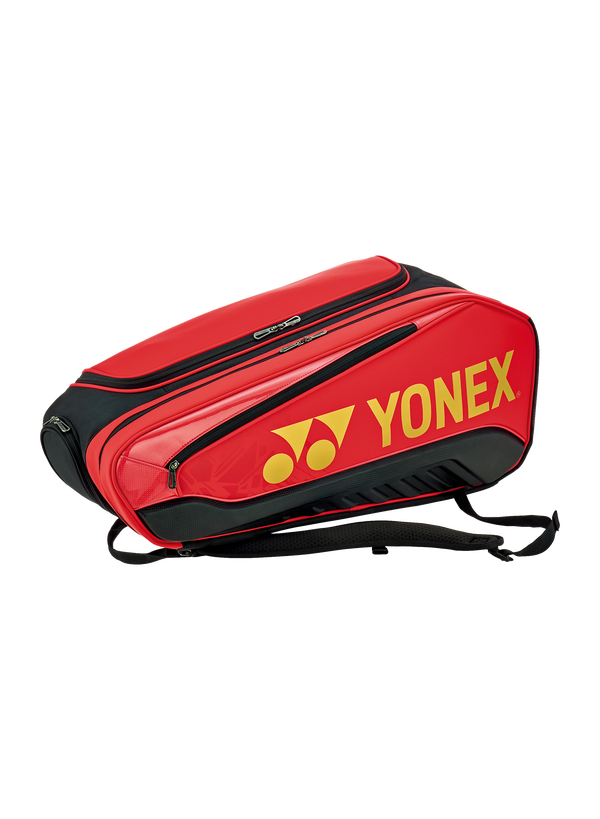 YONEX EXPERT RACKET BAG BA02526EX RED/BLACK - Badminton Supplies S.A.