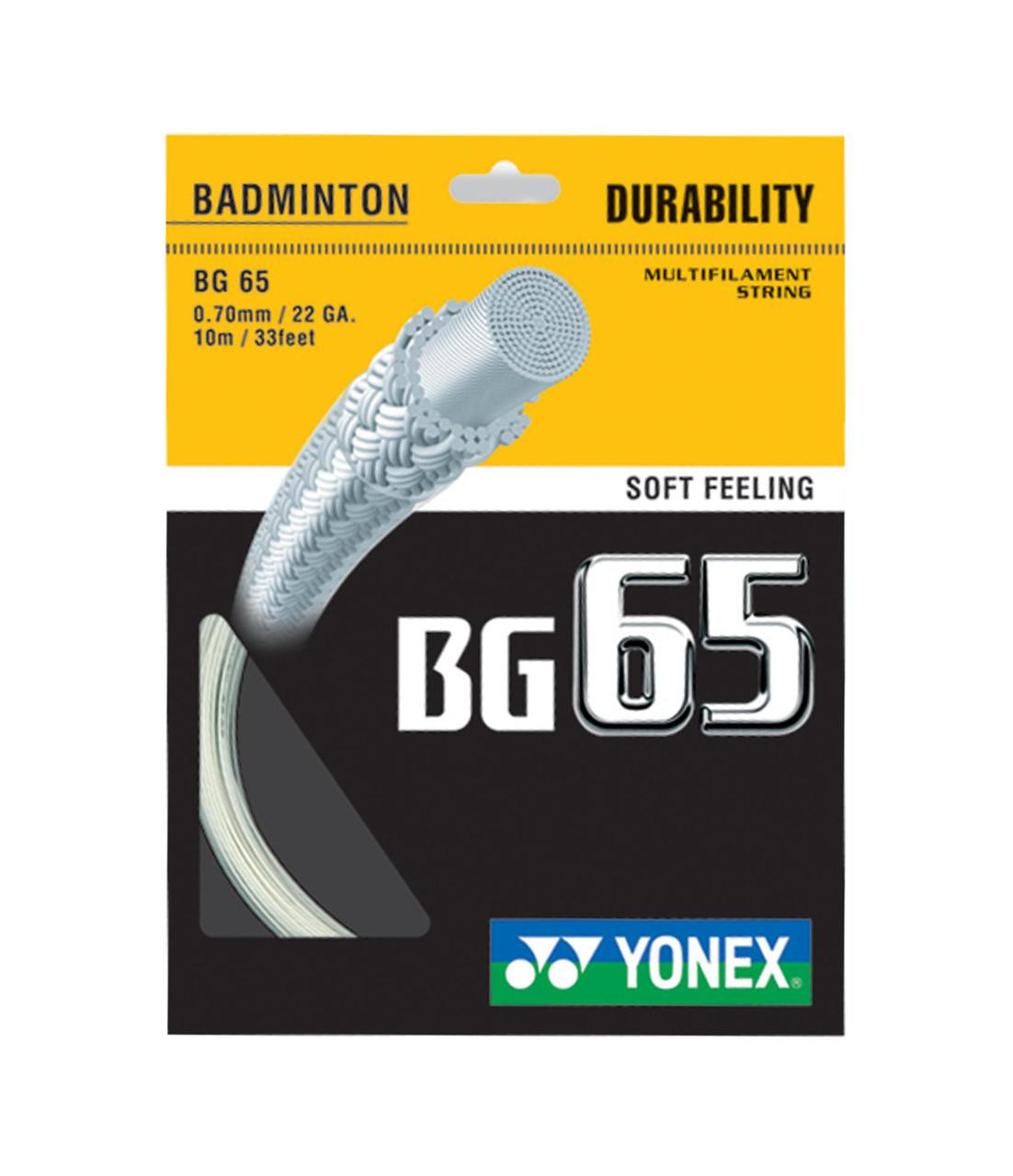 YONEX BG65 10m - Badminton Supplies S.A.
