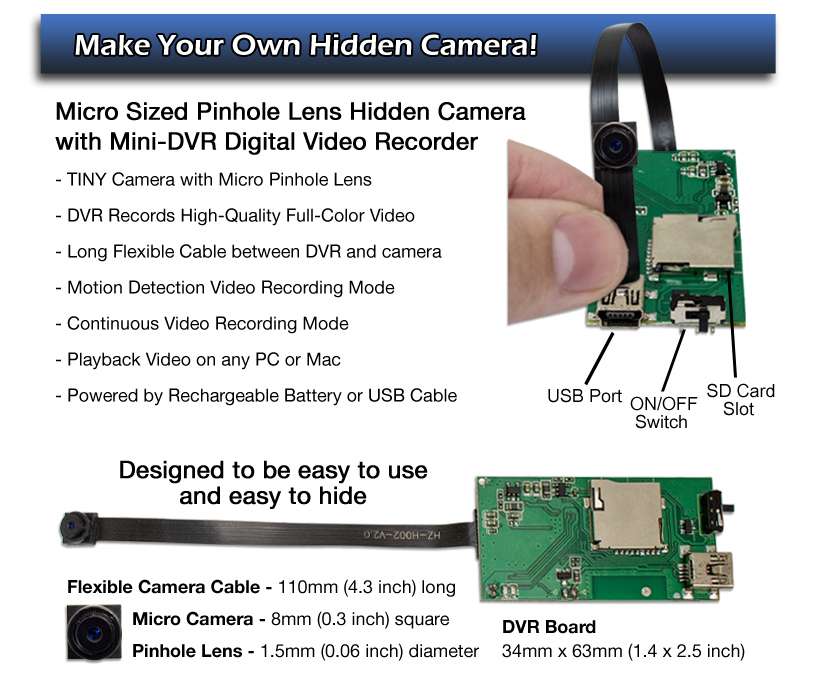 Pinhole Board Camera Wiring Diagram