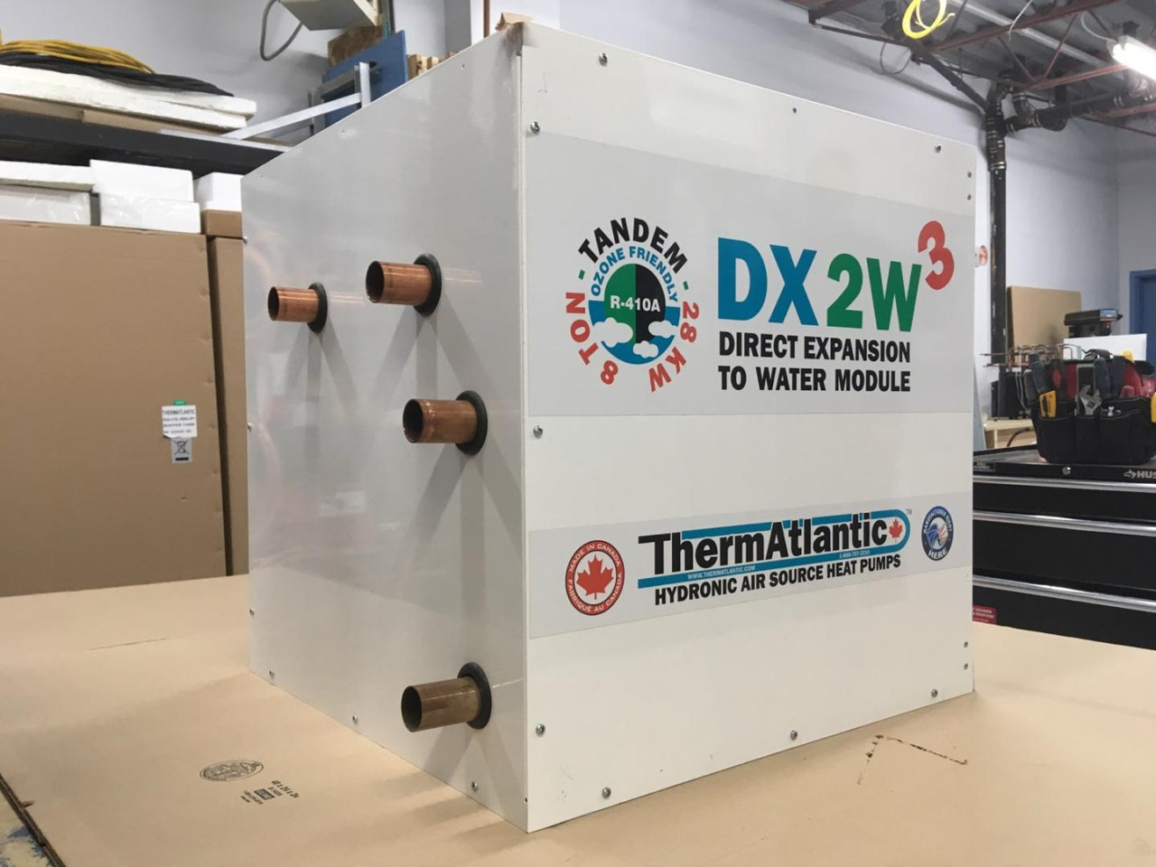 DX2W-3-120-4 Pipe 10 Ton Air to Water Module (2 x 5T) - Thermatlantic ...