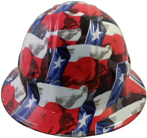 New Texas Flag Hard Hats - Texas America Safety Company