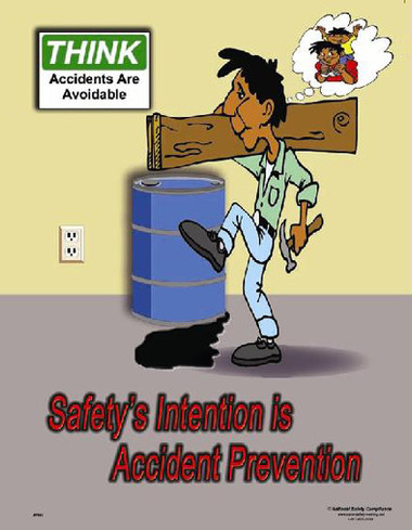 Accident Prevention Poster - ENGLISH