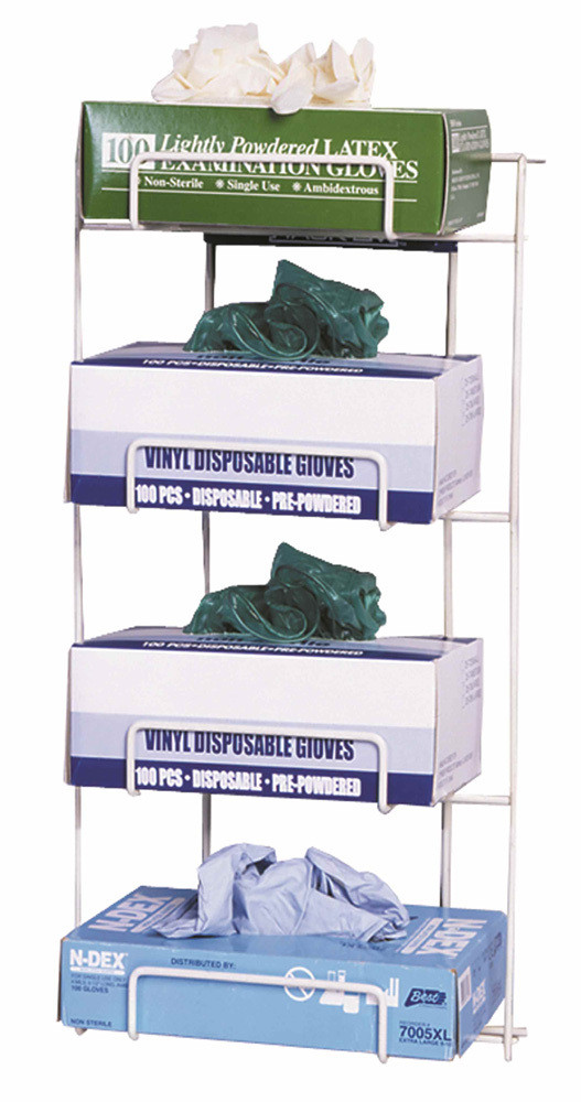 Top Dispensing Exam Glove Rack 4 Boxes | Buy Online at T.A.S.C.O.