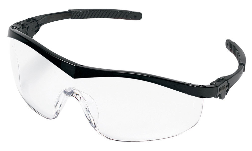 MCR Crews Storm Safety Glasses w/ Clear Lens