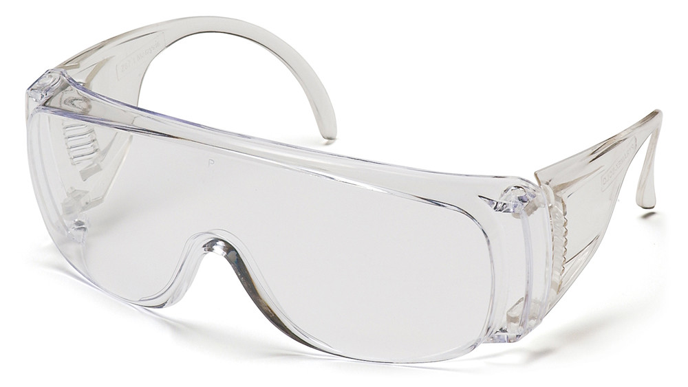 Pyramex Solo Jumbo Safety Glasses W Clear Lens