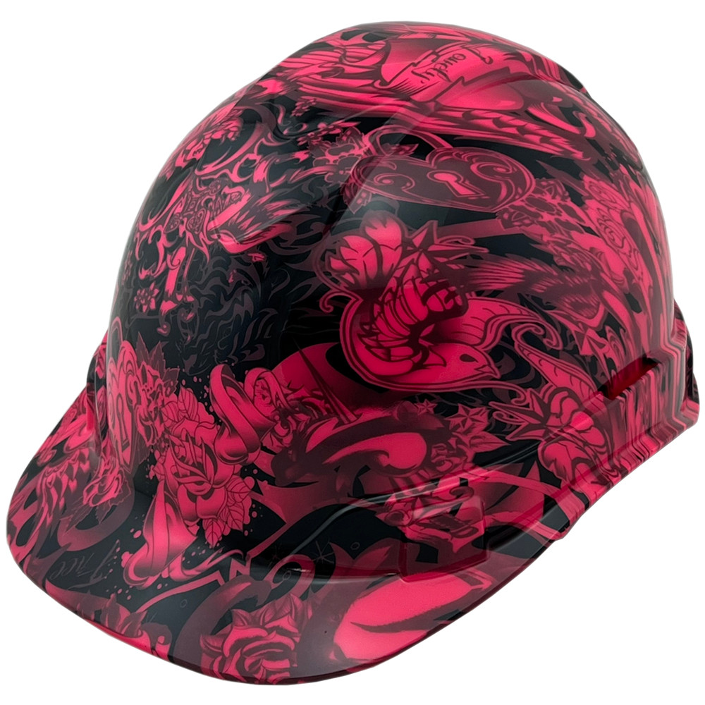 Tattoo Pink Hydro Dipped Cap Style Hard Hat | Buy Online at T.A.S.C.O.