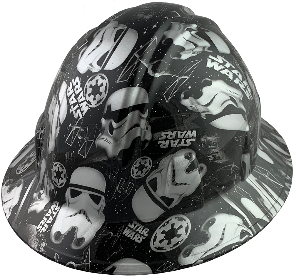 Star Wars Stormtrooper Design Full Brim Hydro Dipped Hard Hats | Buy ...