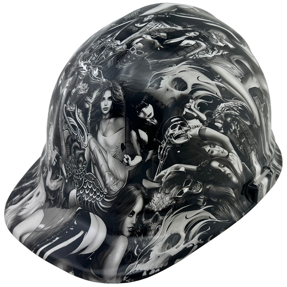Ghost Rider Girls Full Brim Hydro Dipped Hard Hats Buy Online at T.A.S.C.O.