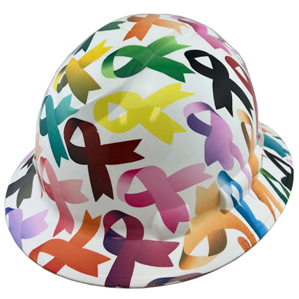 Ribbons for All Ridgeline Full Brim Hydro Dipped Hard Hats | Buy Online ...
