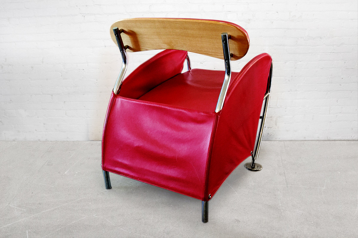 Sold Massimo Iosa Ghini Numero Uno Chair From Moroso 1987 Rehab Vintage Interiors