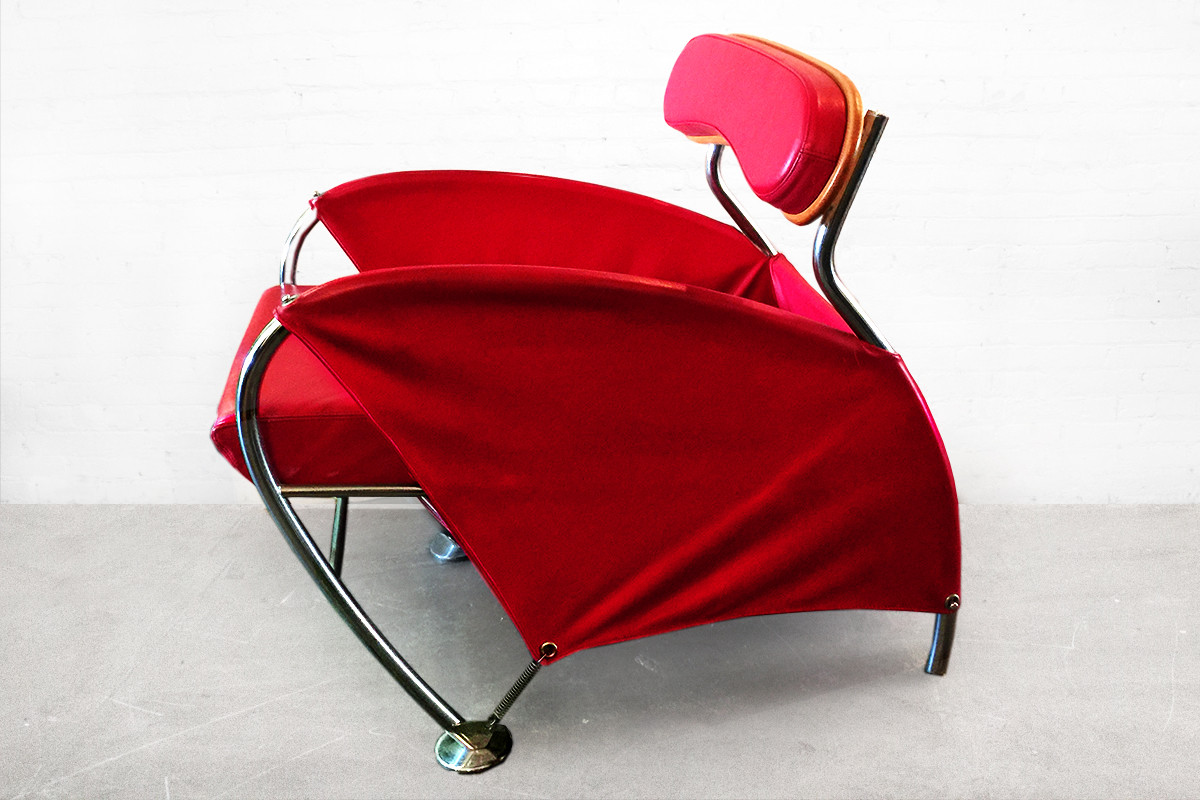 Sold Massimo Iosa Ghini Numero Uno Chair From Moroso 1987 Rehab Vintage Interiors