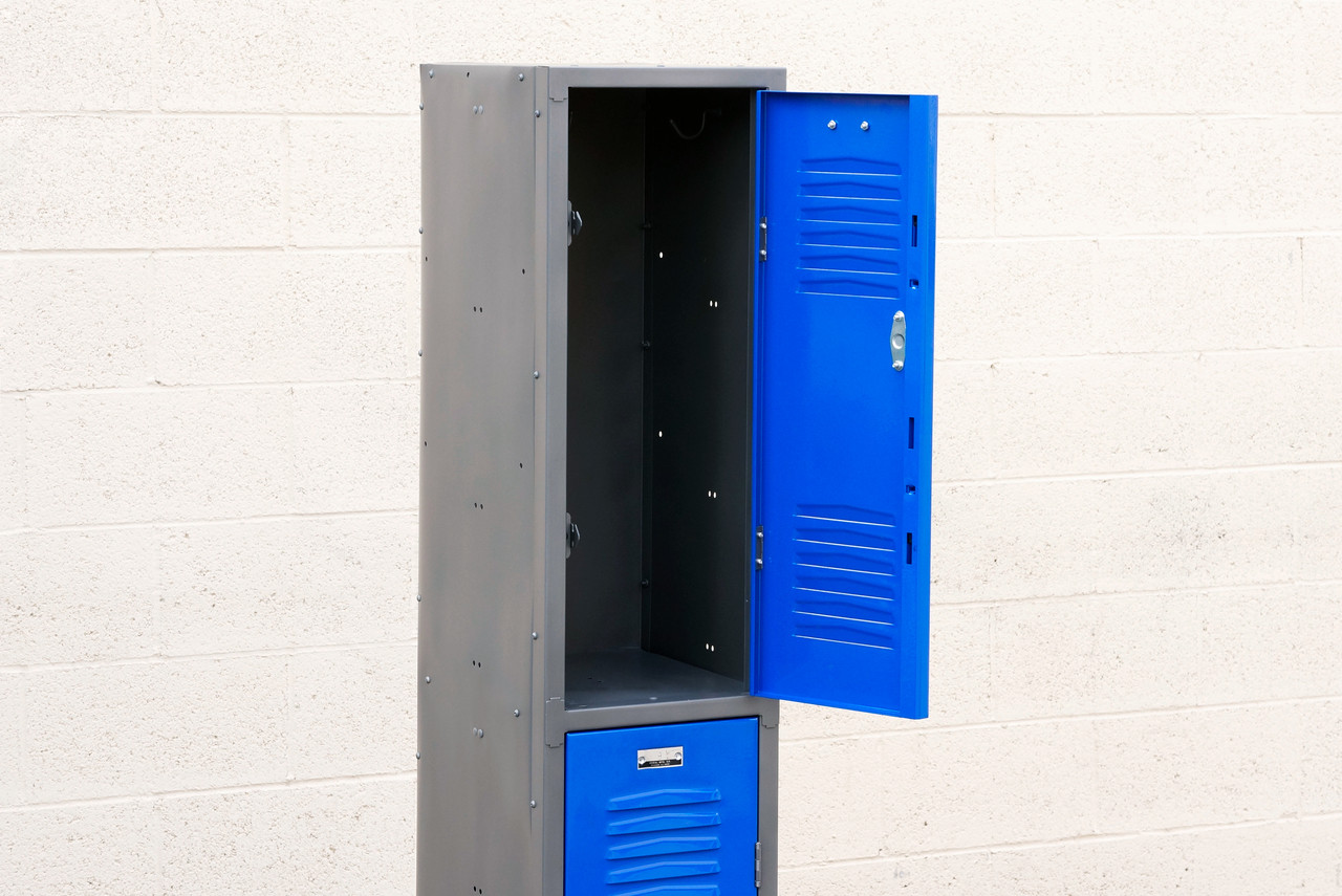 SOLD - 1970s Vertical Locker Cabinet,Refinished in Royal Blue - Rehab ...