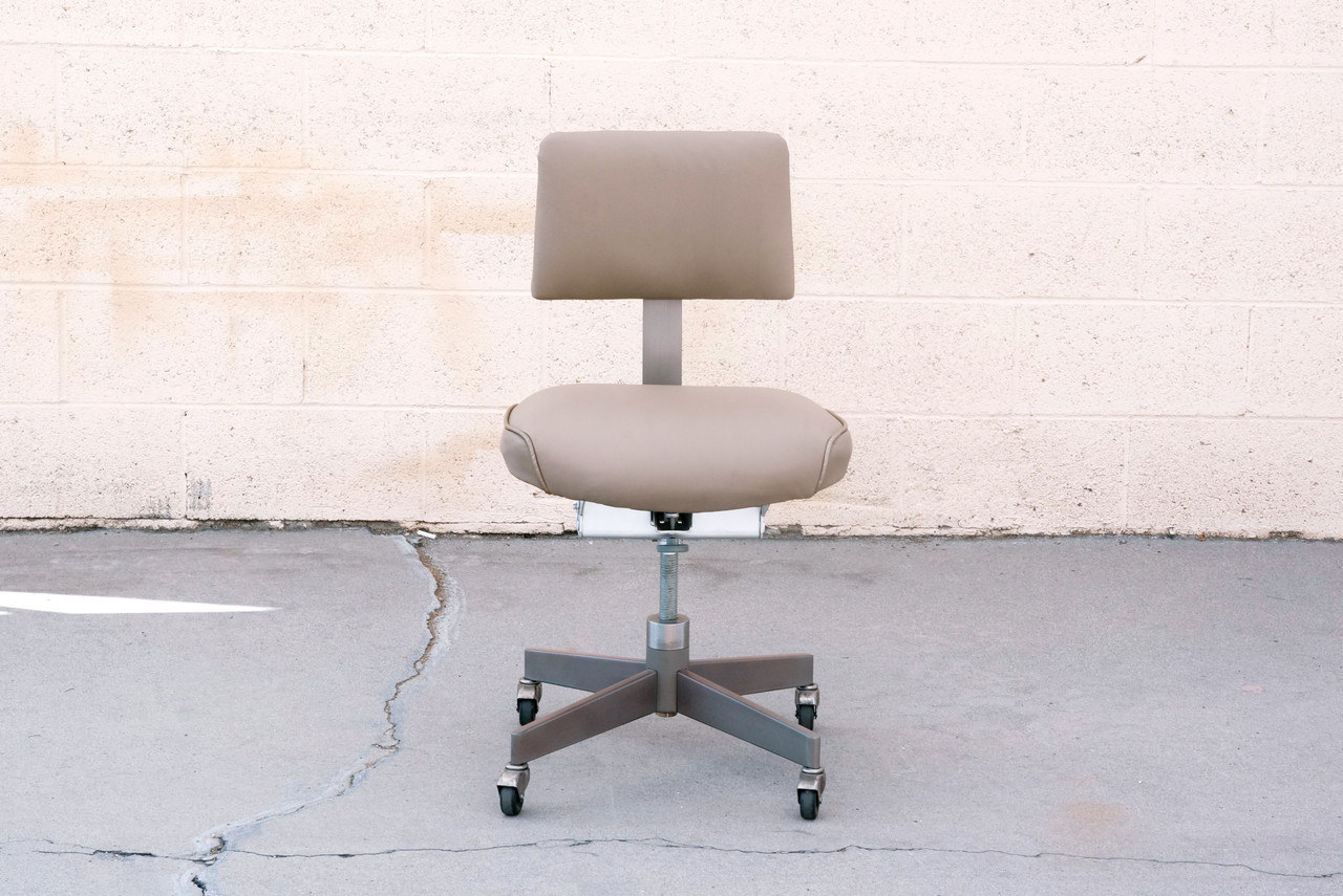 SOLD - 1970s Steelcase "Bassick" Steno Desk Chair, Refinished in ...