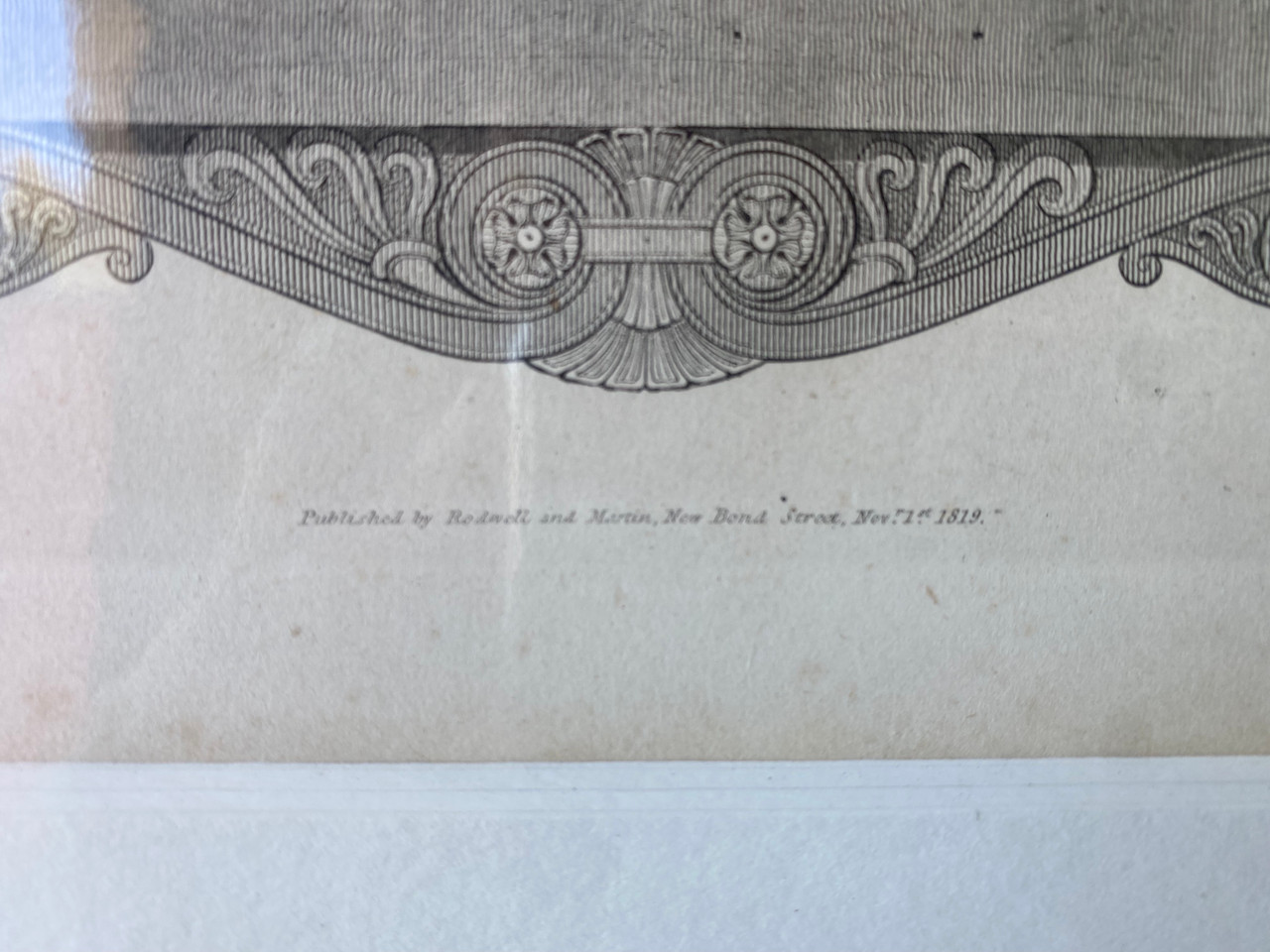 1819 Print by Rodwell and Martin - Rehab Vintage Interiors