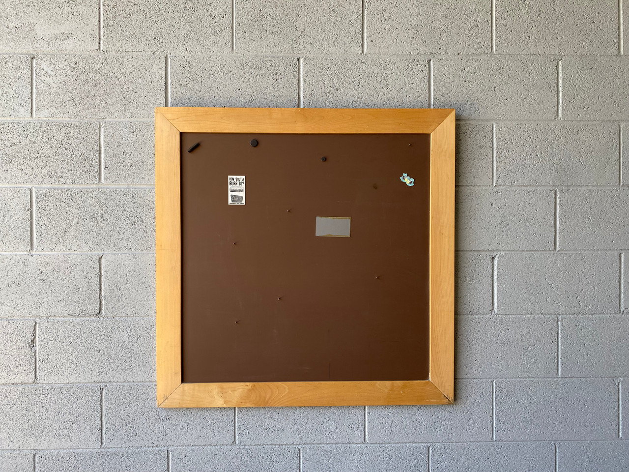 Large Custom Made Magnetic Chalk Board - Rehab Vintage Interiors