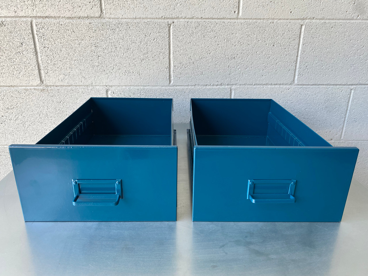 Mid Century Steel Drawer Insert, Repurposed as Organizer / Container ...