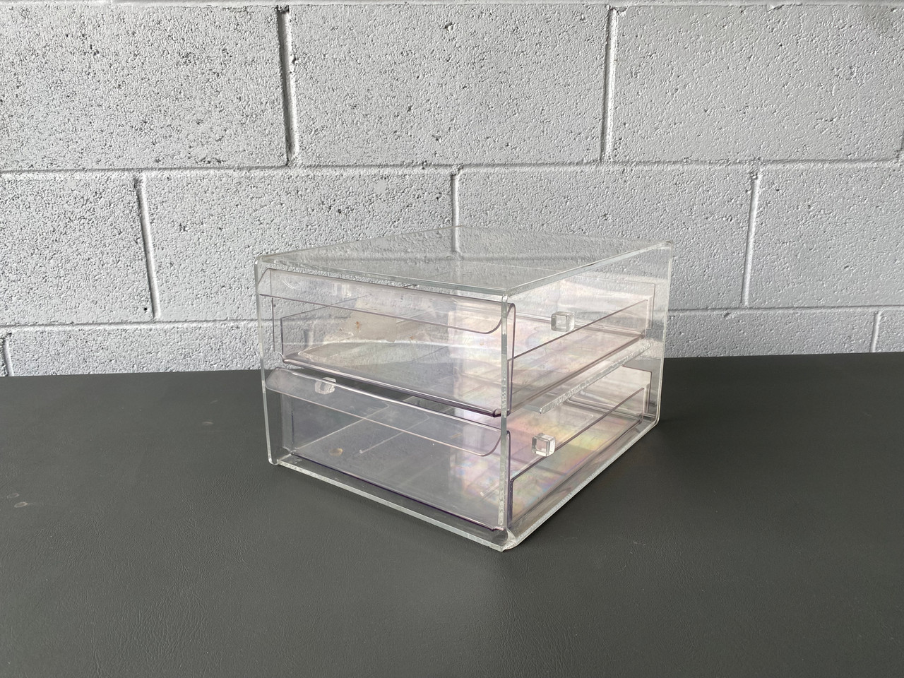 Acrylic Stackable 2 Drawer Organizer - Rehab Vintage Interiors