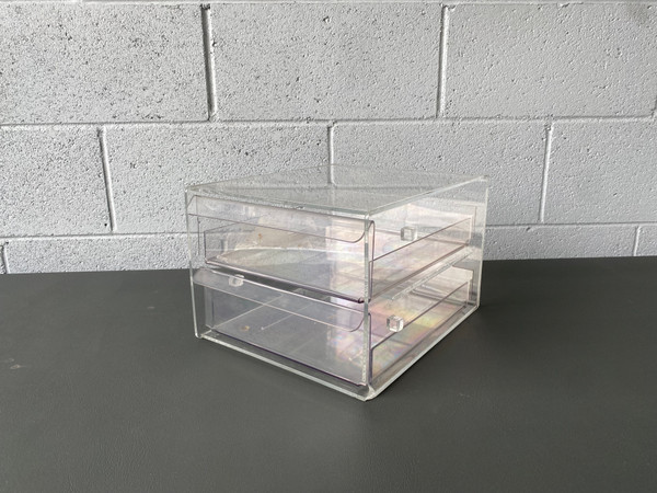 Acrylic Stackable 2 Drawer Organizer - Rehab Vintage Interiors