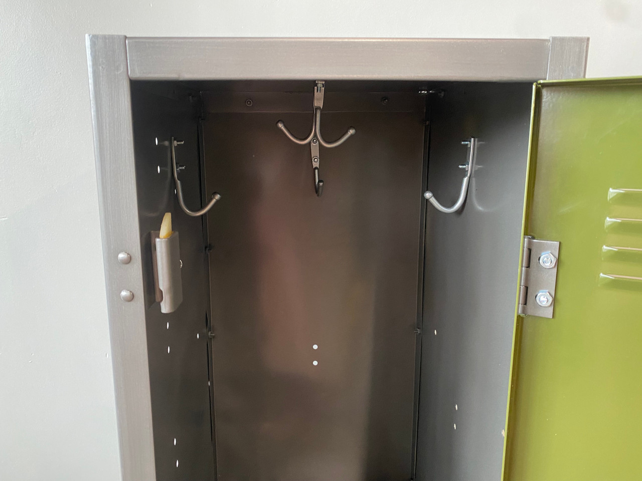 SOLD - Mid Century Worley Green Vertical Locker Unit - Rehab Vintage ...