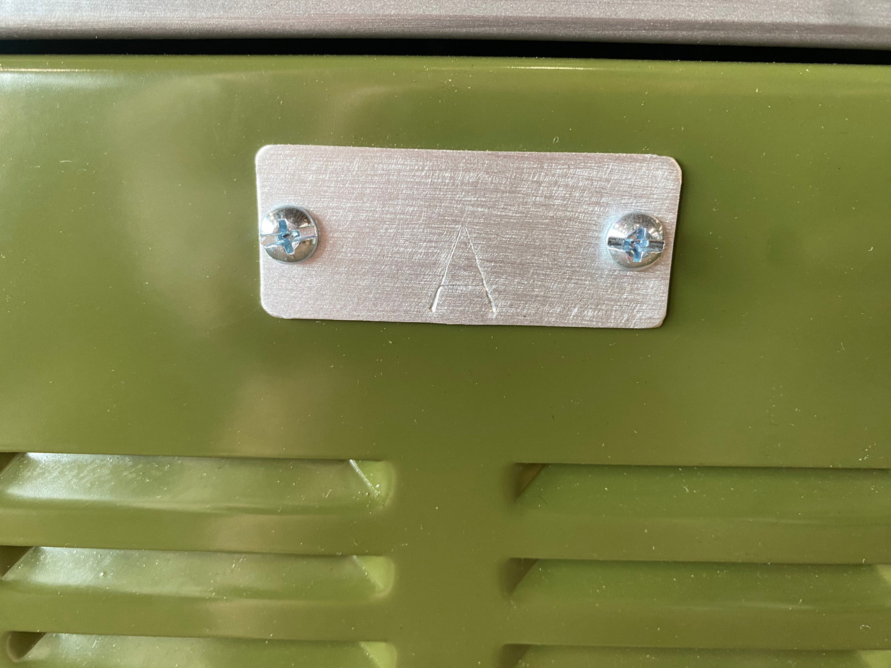 SOLD - Mid Century Worley Green Vertical Locker Unit - Rehab Vintage ...