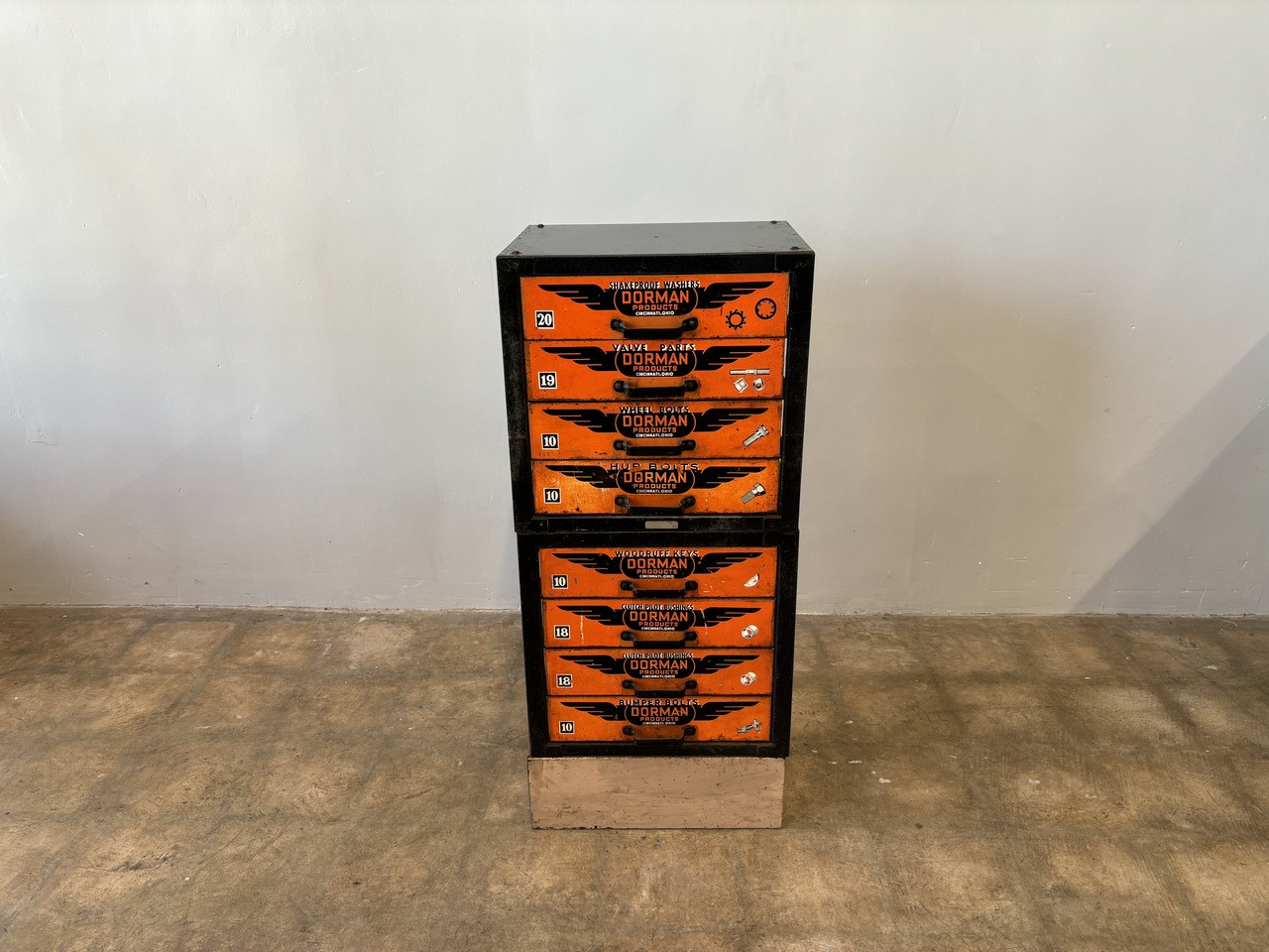 SOLD - Vintage Dorman Mechanics Drawer Unit, Pair - Rehab Vintage Interiors