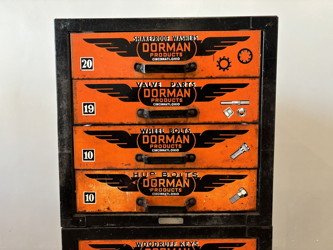 SOLD - Vintage Dorman Mechanics Drawer Unit, Pair - Rehab Vintage Interiors