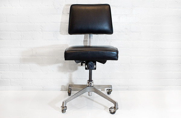 SOLD - Mid-Century Cast Aluminum Task Chair c. 1960 - Rehab Vintage ...