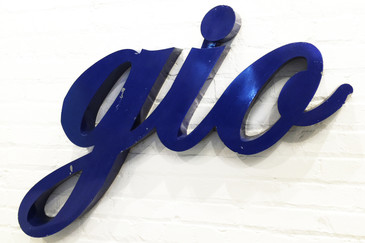 SOLD - Vintage Cast Aluminum Letters - Rehab Vintage Interiors