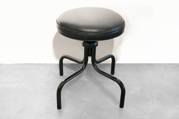SOLD - Vintage Counter Stool in Gloss Black, circa 1960 - Rehab Vintage ...