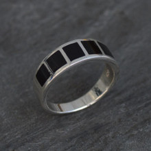 Whitby Jet Rings | Handcrafted Jewellery | Aurora Jet