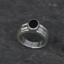 Whitby Jet Rings | Handcrafted Jewellery | Aurora Jet