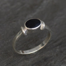 Whitby Jet Rings | Handcrafted Jewellery | Aurora Jet