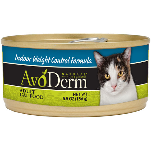 AvoDerm Indoor Weight Control Formula Wet Cat Food (5.5 0Z) - Nature's ...