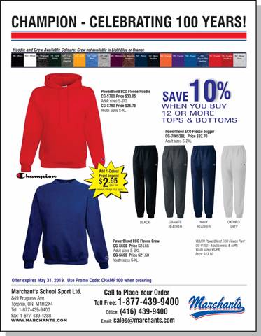 Champion Flyers for Gym Class and School Sports