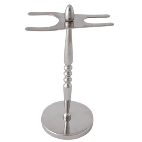 Stainless Steel Stand for Razor and Brush - The Razor Shop